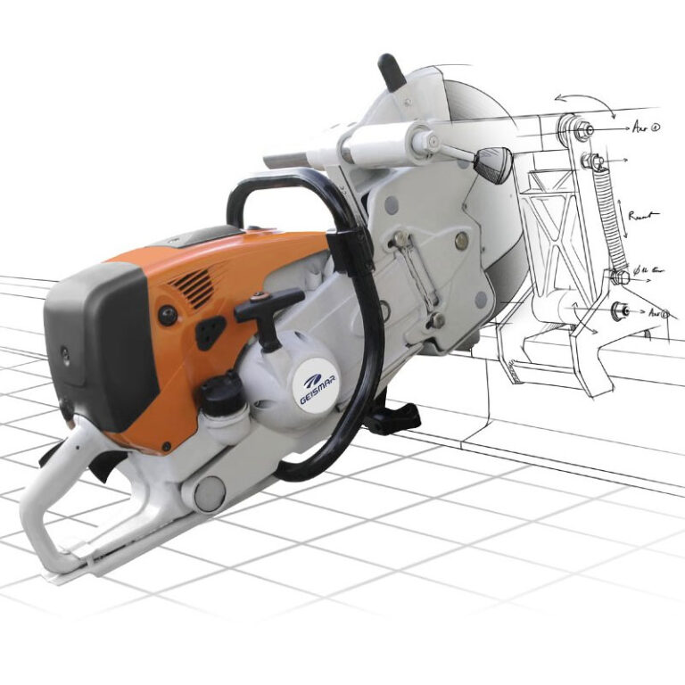 Geismar Gas Rail Saw MTZ GTI with Fuel Injection